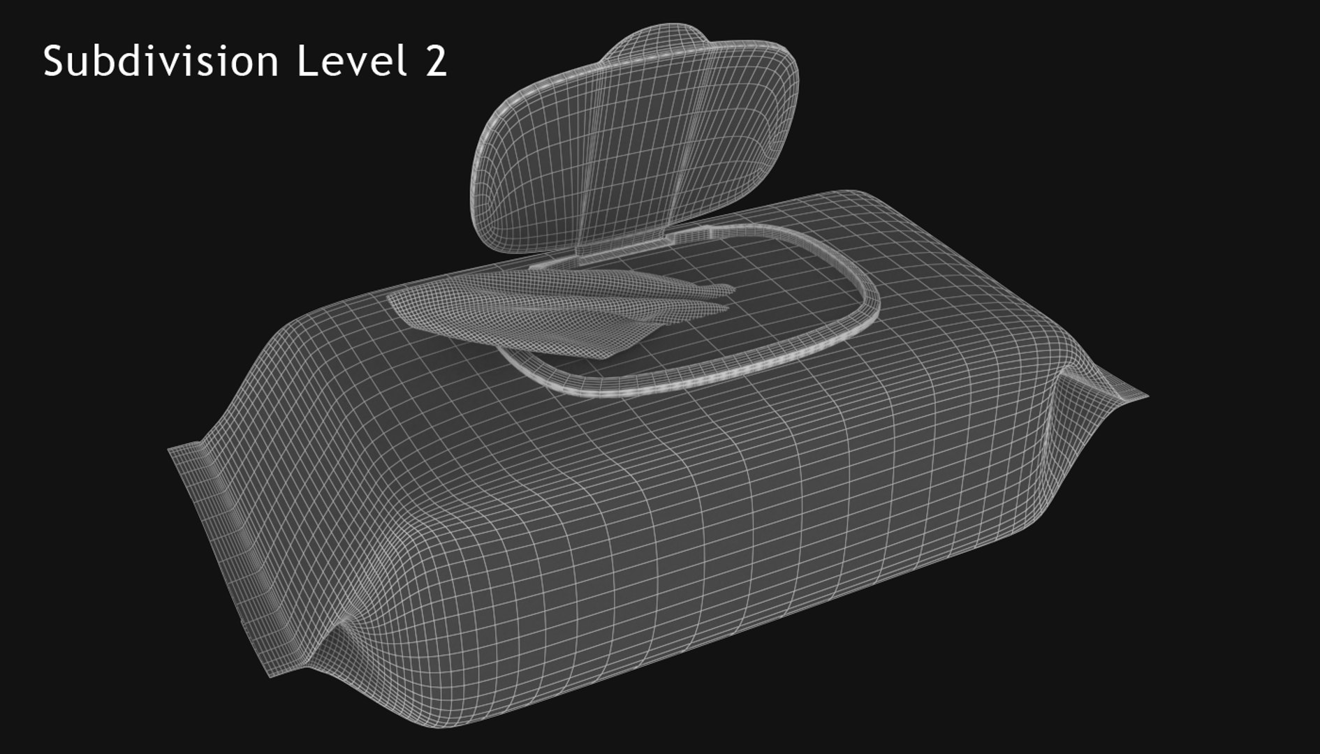 Package Wet Wipes Animations 3d Max