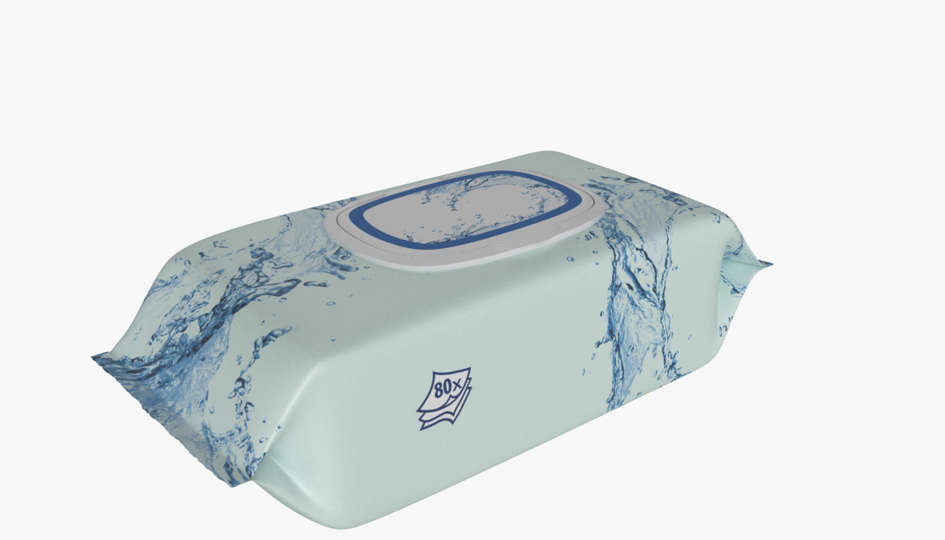 Package Wet Wipes Animations 3d Max