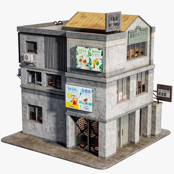 Apartment Building Collada Models for Download | TurboSquid