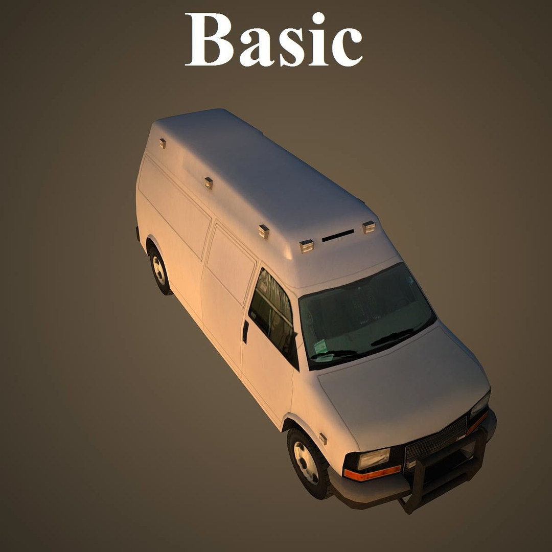 Ambulance Car Basic 3d Max
