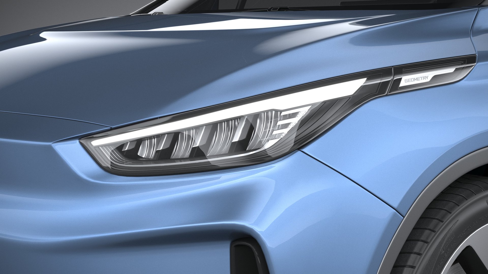 3D Geely Geometry C 2024 - TurboSquid 2068419