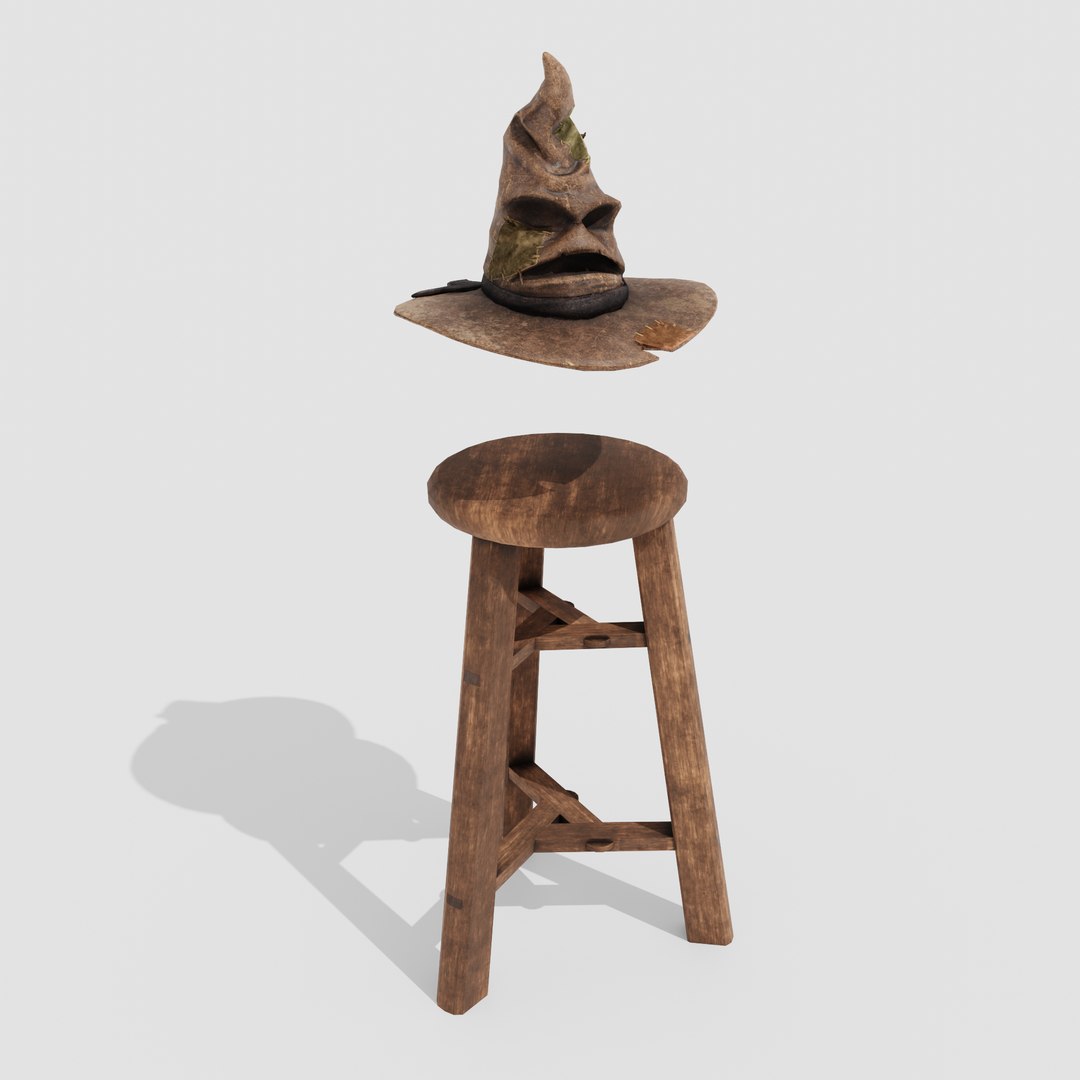 modelo 3d Hogwarts Legacy - Sorting Hat Rigged - TurboSquid 2030997