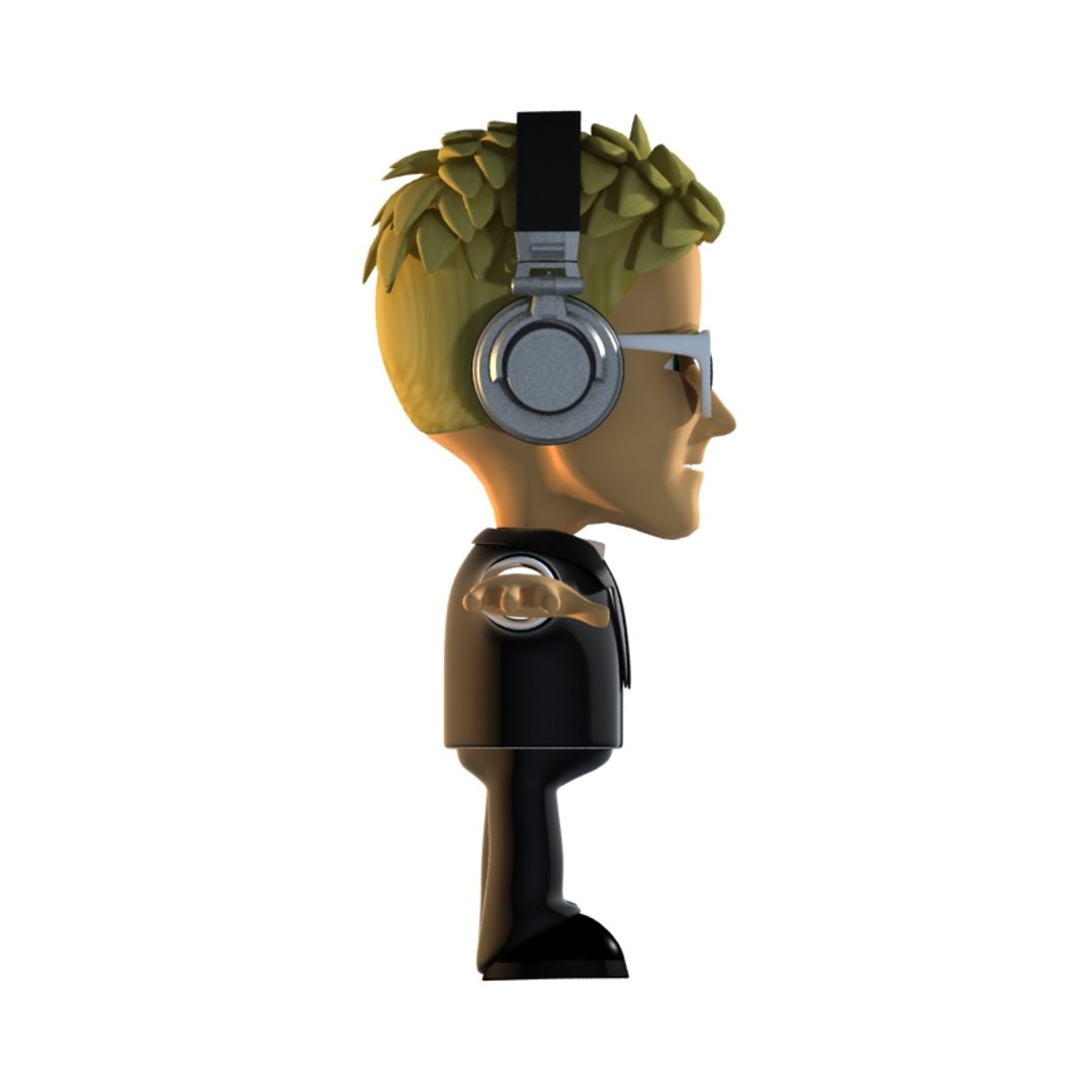 Dj Cartoon Character 3D - TurboSquid 1189003
