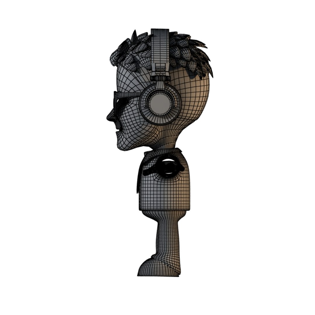 Dj Cartoon Character 3D - TurboSquid 1189003