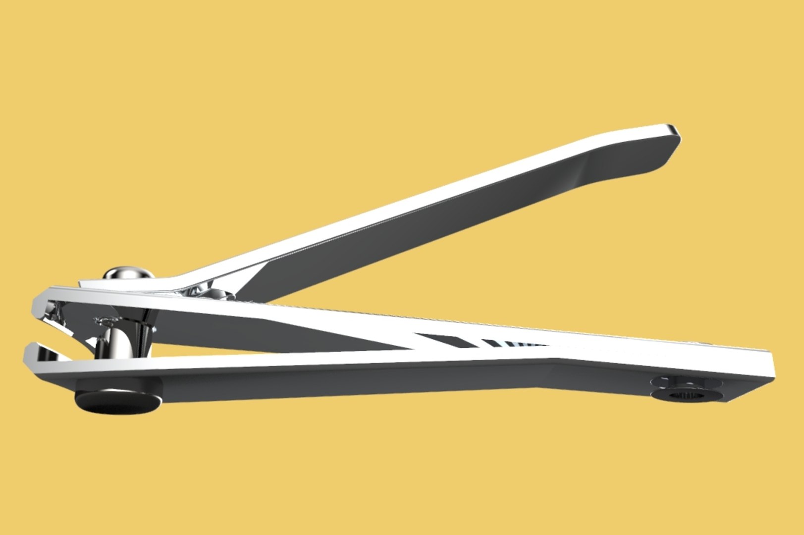 3D NAIL CLIPPER STAINLESS STEEL model - TurboSquid 1875501