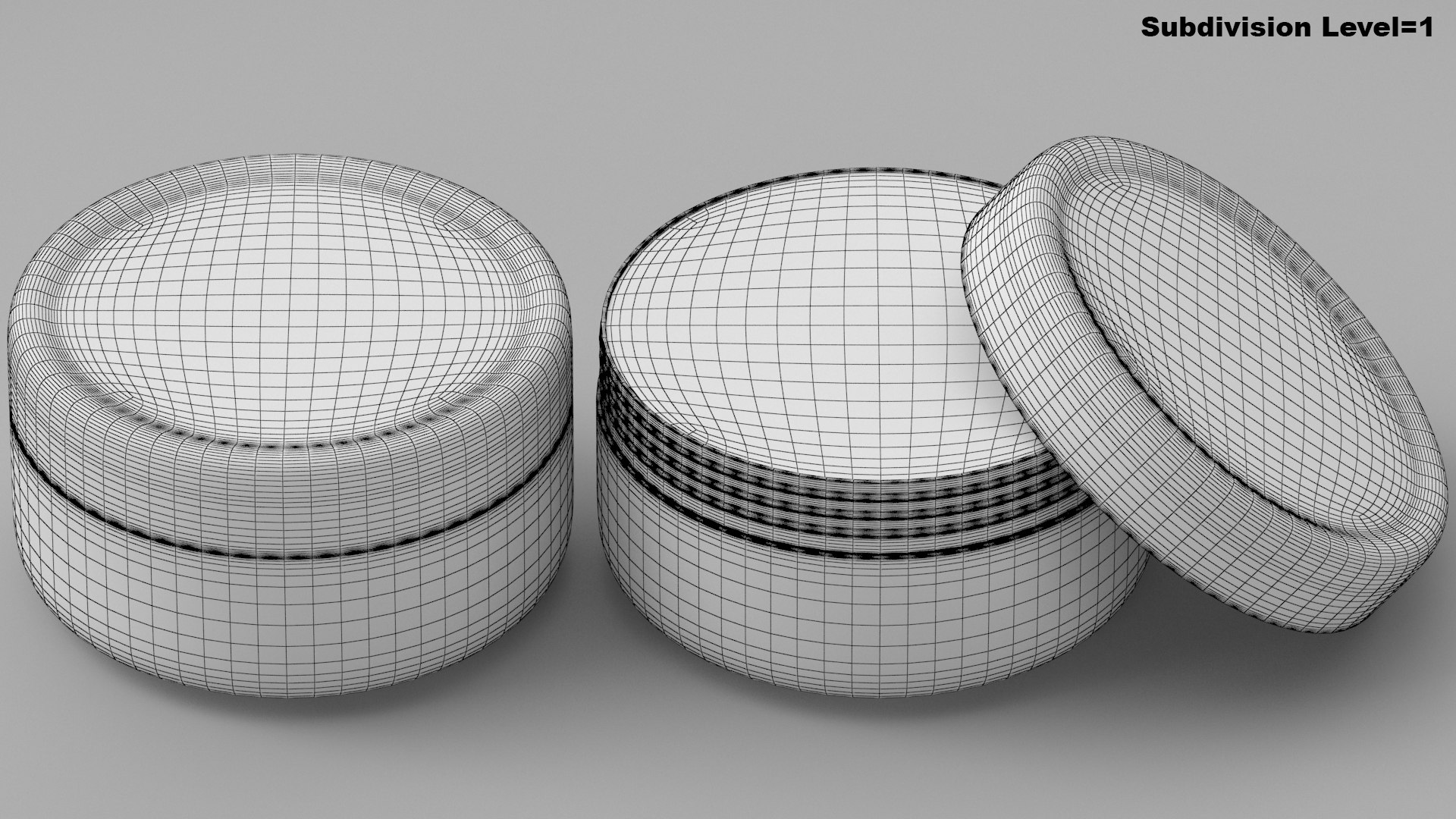 3D Cosmetic Cream Model - TurboSquid 1695424