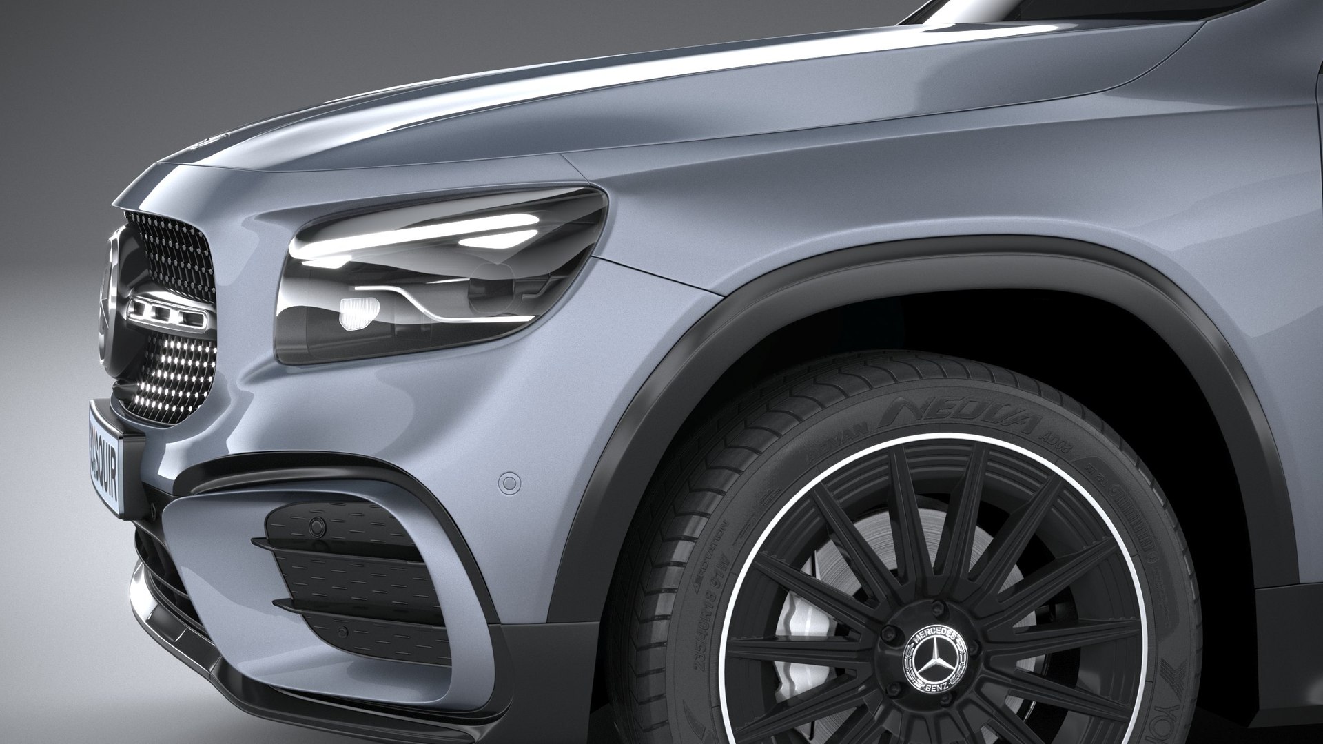 Mercedes-Benz GLB 2024 3D Model - TurboSquid 2052125