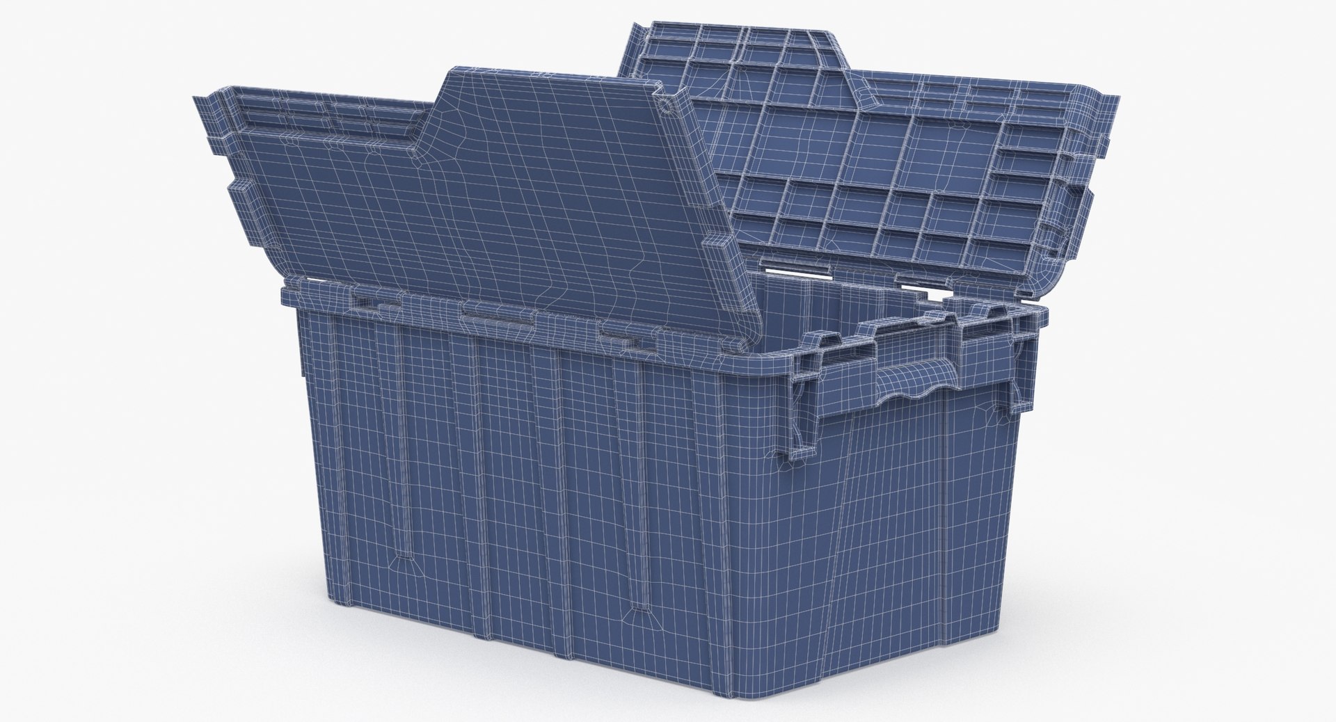 3D Model Storage Bin Open - TurboSquid 1882748