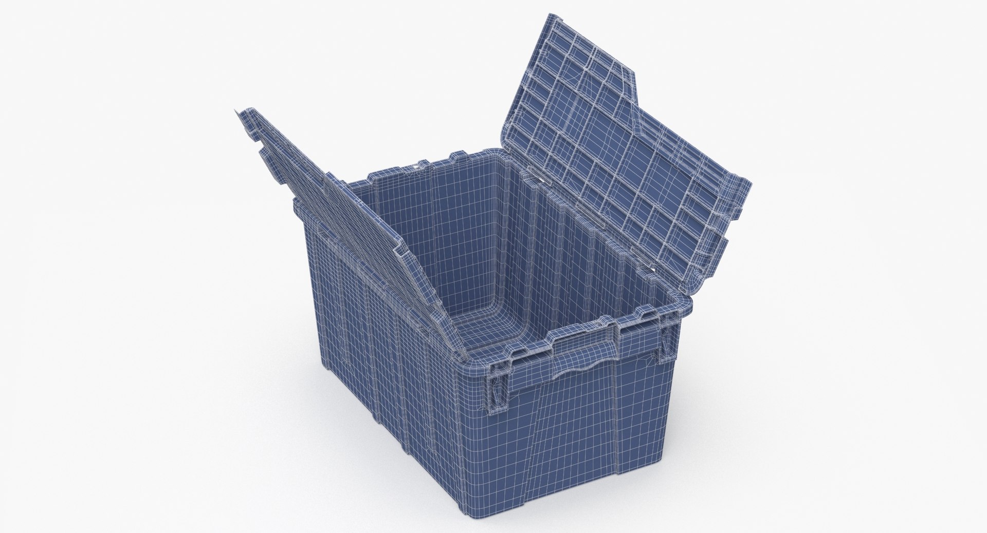 3D Model Storage Bin Open - TurboSquid 1882748