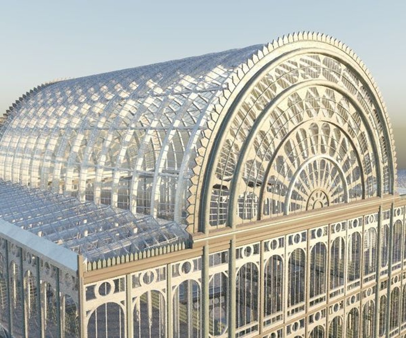 Crystal Palace 3D Model - TurboSquid 1294062