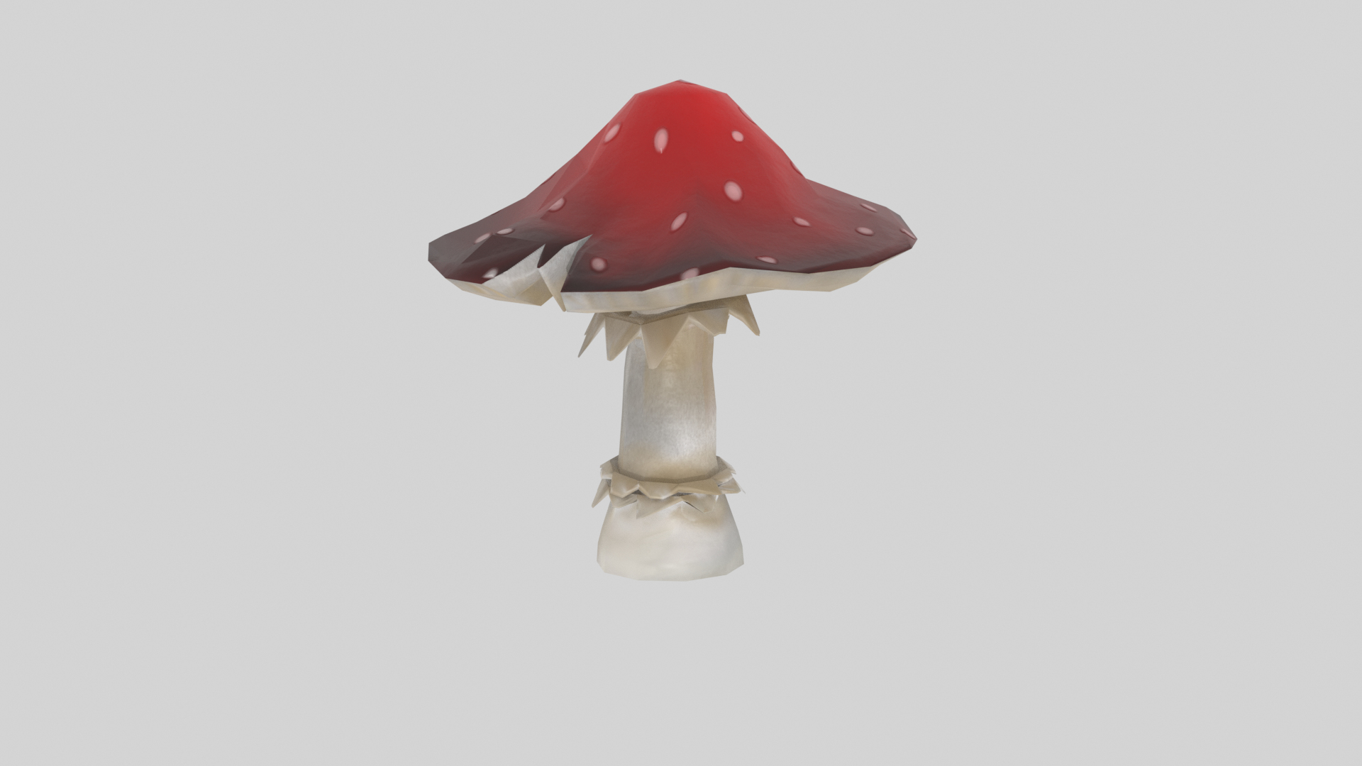 3D Toadstool Mushroom Model - TurboSquid 1927173