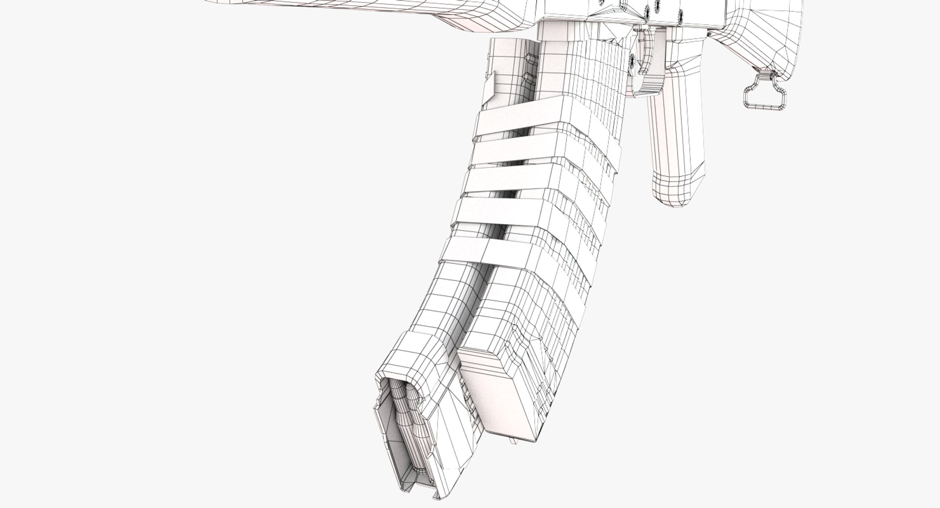 Assault Rifle Ak 3d Model