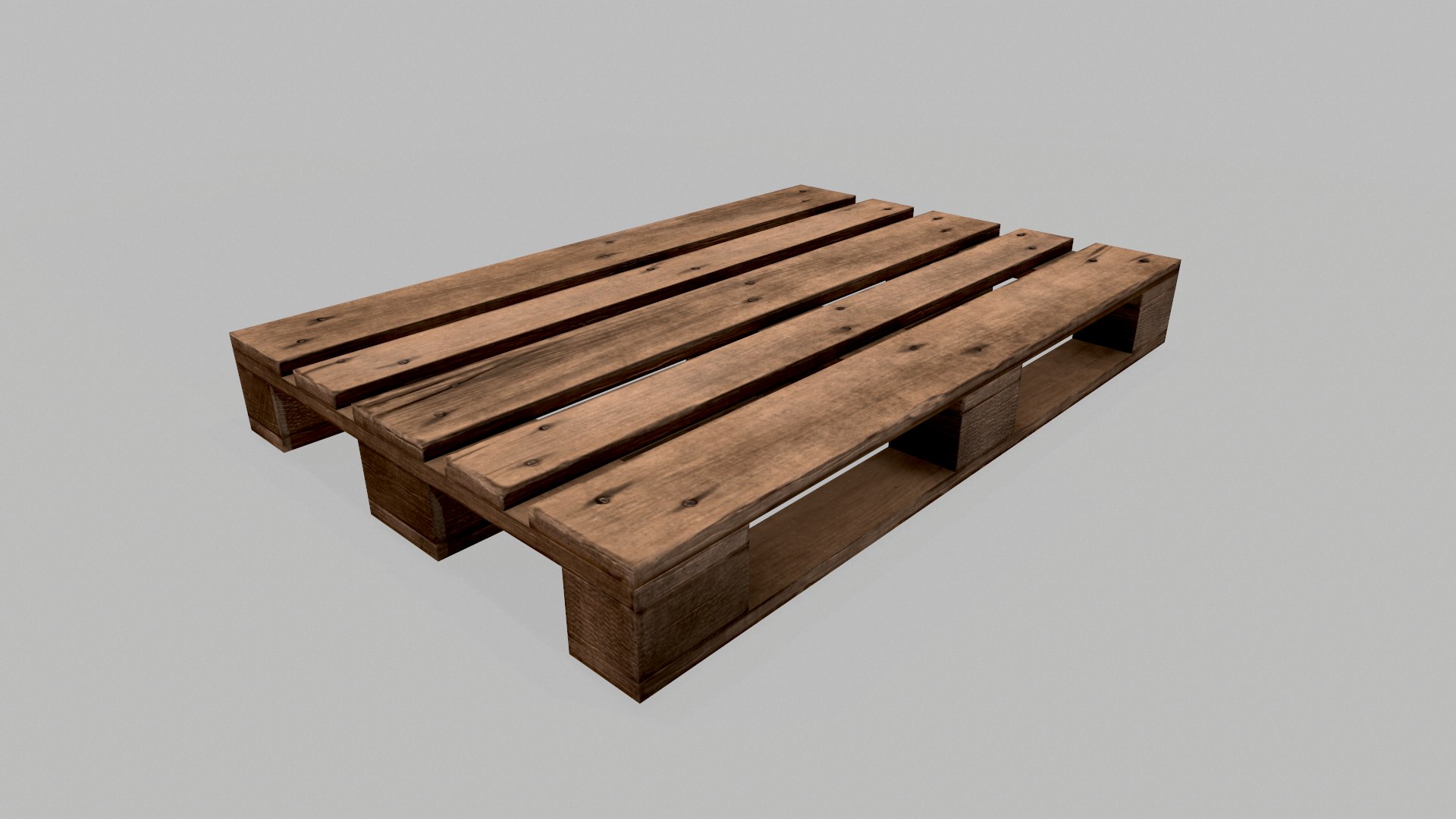 Pallet pbr model - TurboSquid 1708585