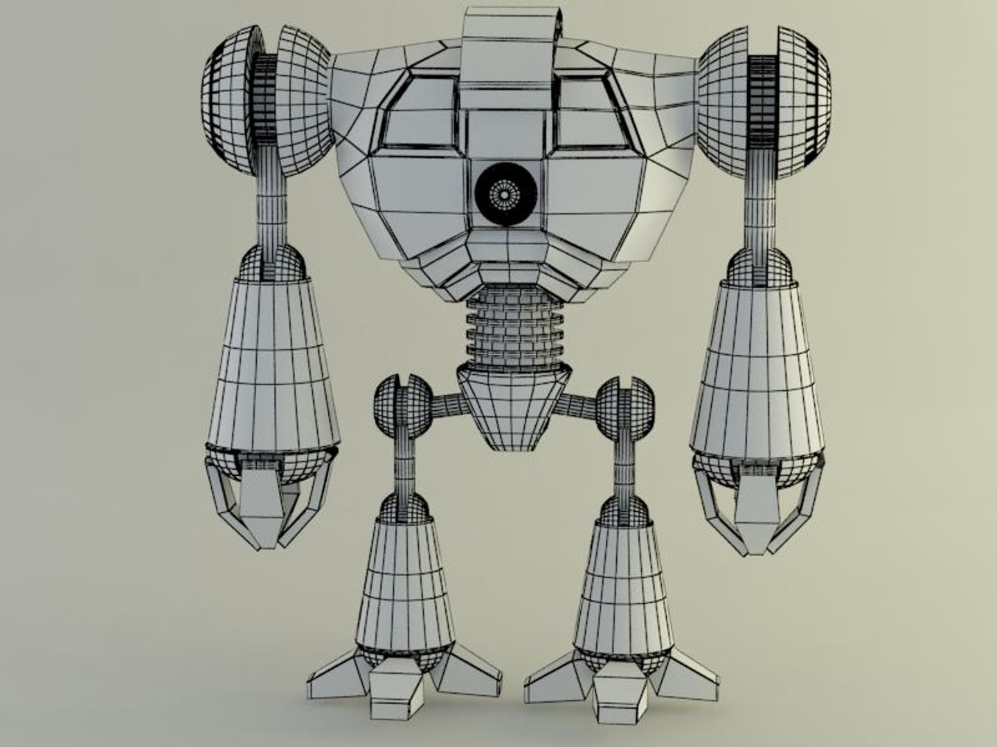 Robot Robo 3d Max