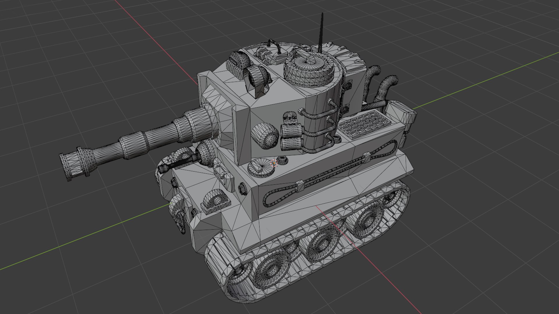 Stylized Battle Tank Tiger 3D Model - TurboSquid 1811320