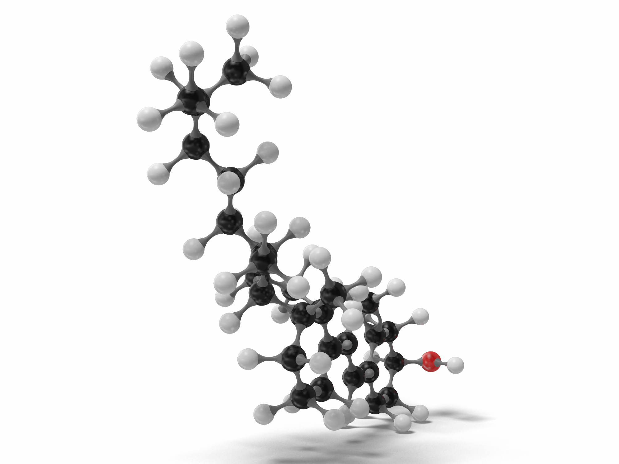 3D cholecalciferol molecule c27h44o modeled - TurboSquid 1547131