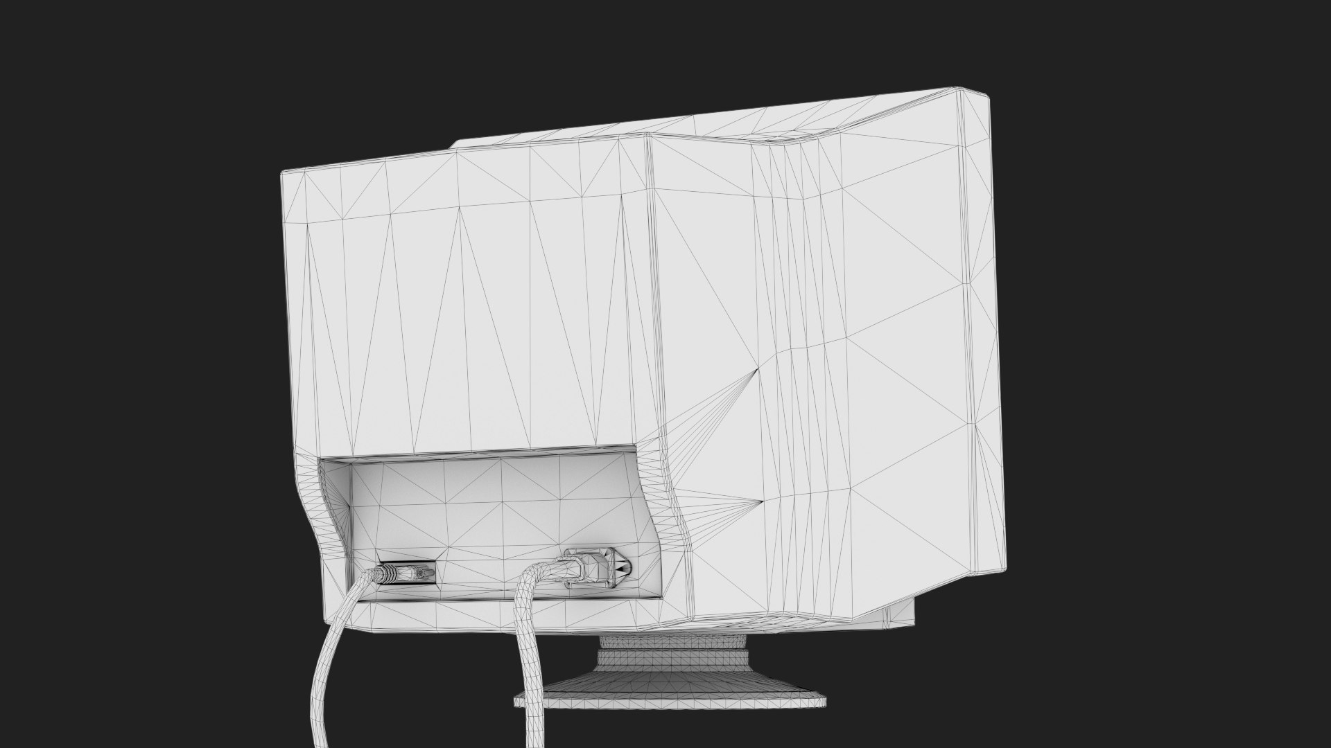 Old PC Monitor 3D Model - TurboSquid 2412323