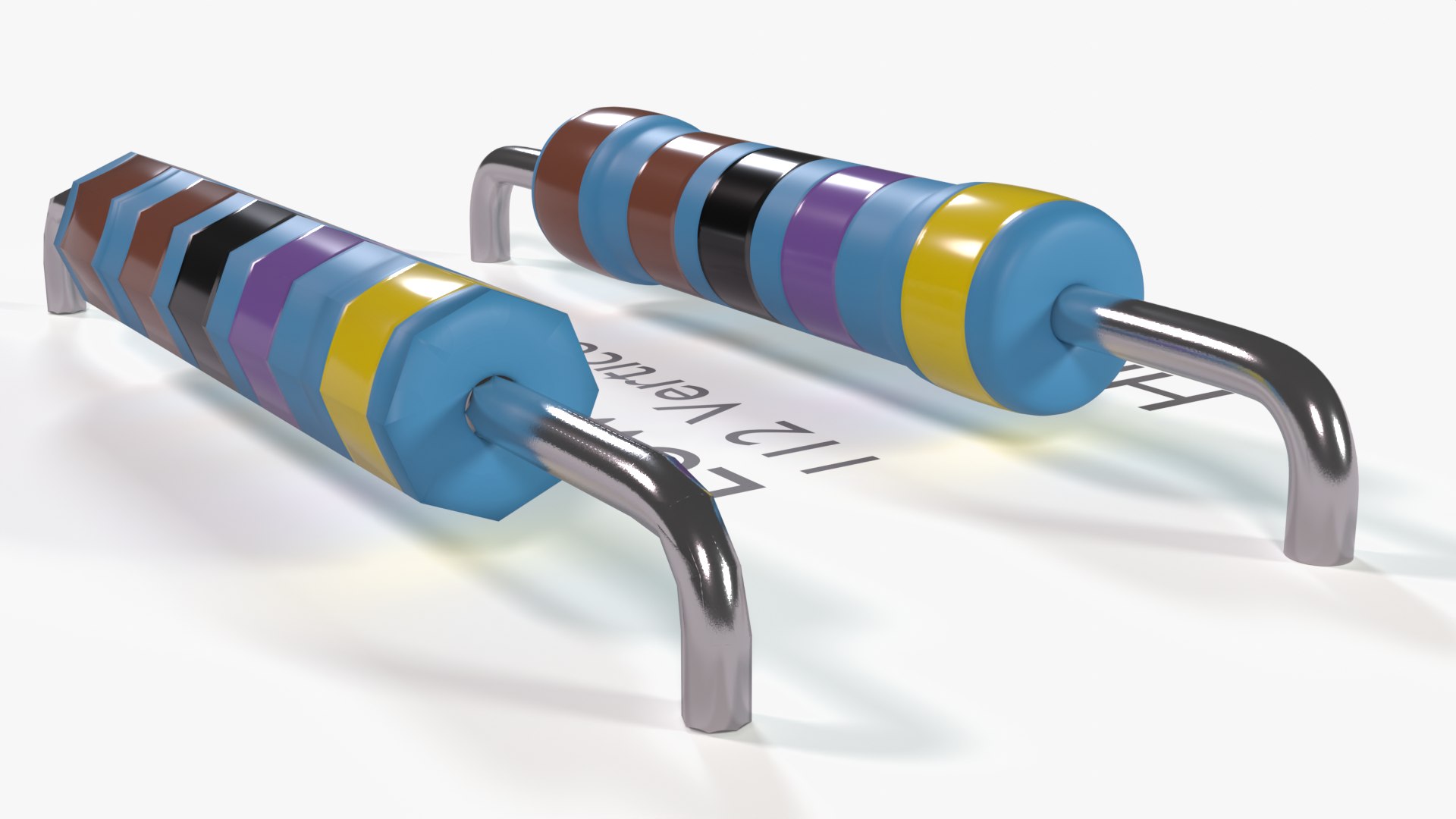 Free Low And High Poly Resistors Model - TurboSquid 2436908