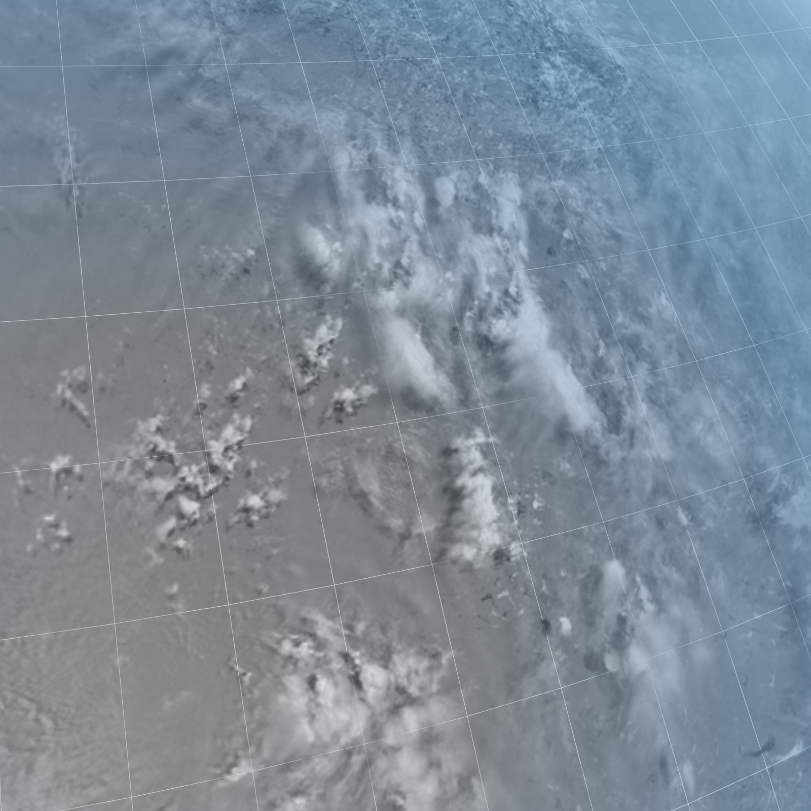 3d model of solar 86k earth surface