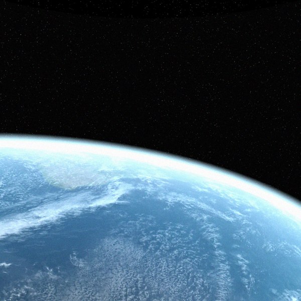 3d model of solar 86k earth surface