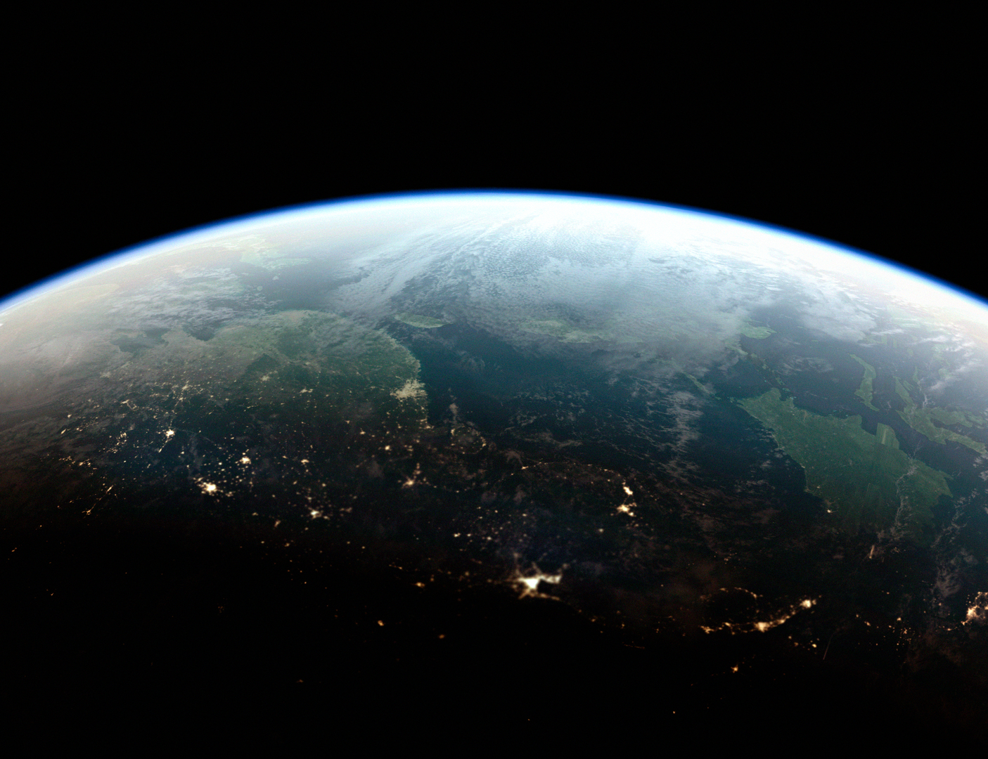 3d model of solar 86k earth surface