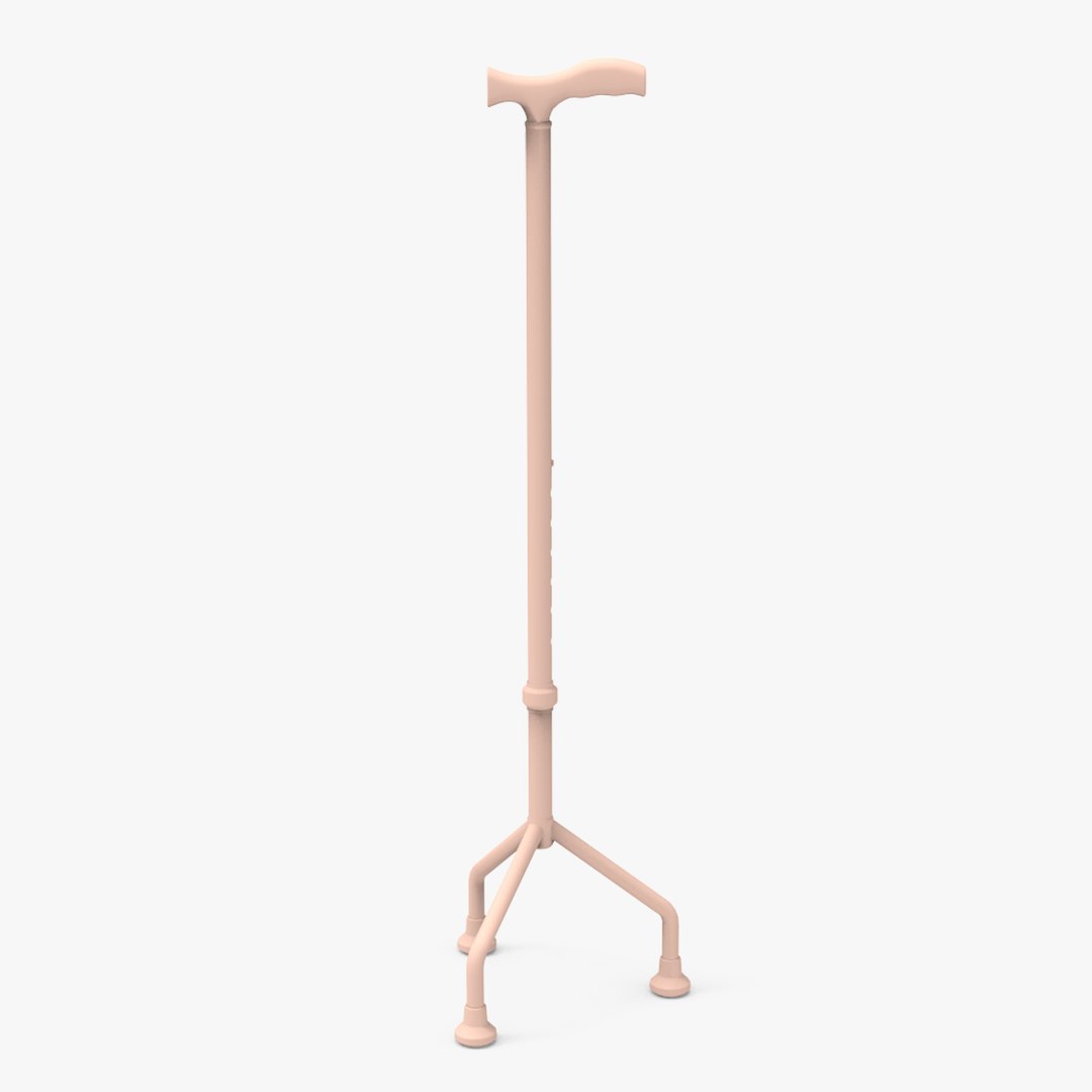 Tripod Walking Stick Model - TurboSquid 2177856