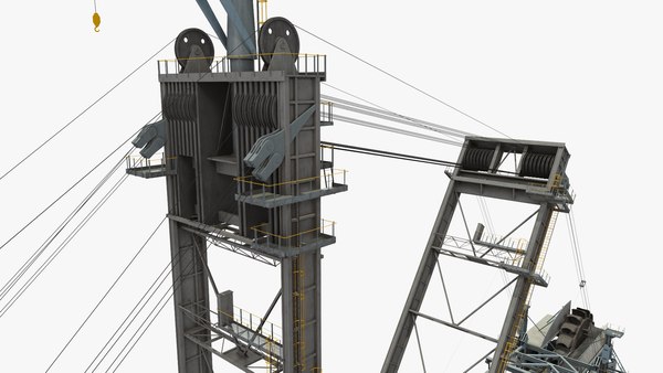 Bagger 293 Bucket Wheel Excavator 3D model - TurboSquid 1780510