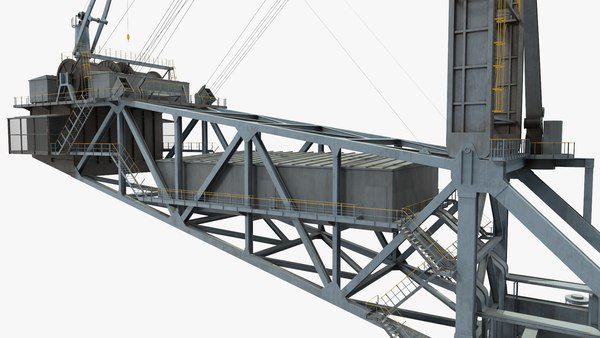 Bagger 293 버킷 휠 굴삭기 3D 모델 - TurboSquid 1780510