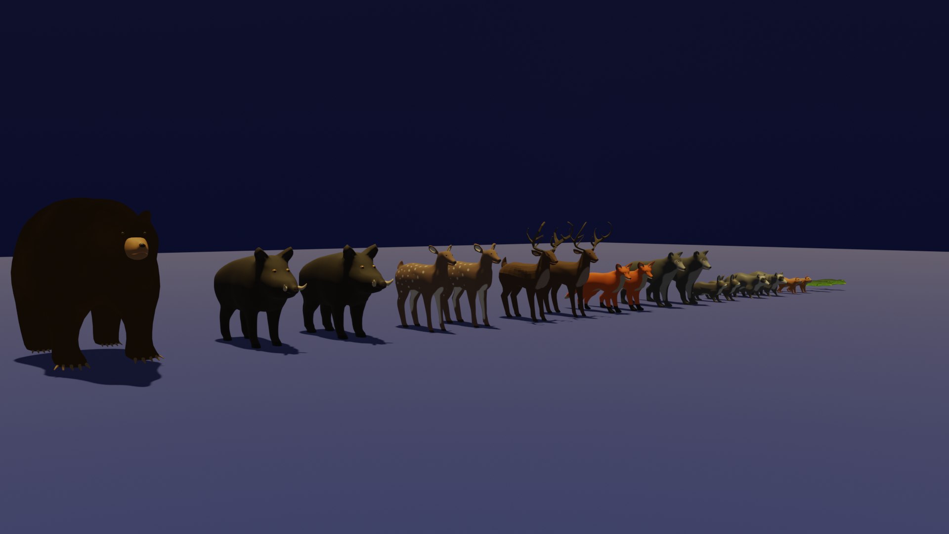 3D Forest Animal Pack - TurboSquid 2035059