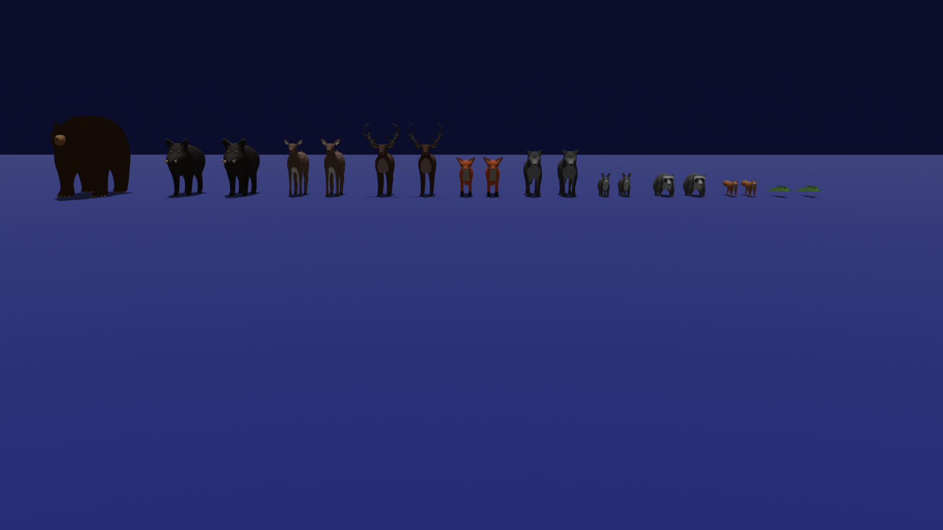 3D Forest Animal Pack - TurboSquid 2035059