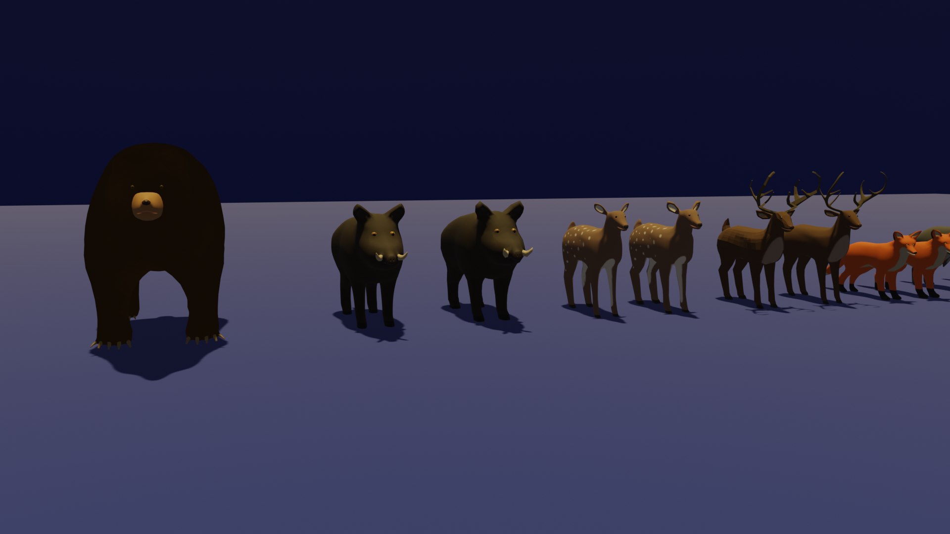 3D Forest Animal Pack - TurboSquid 2035059
