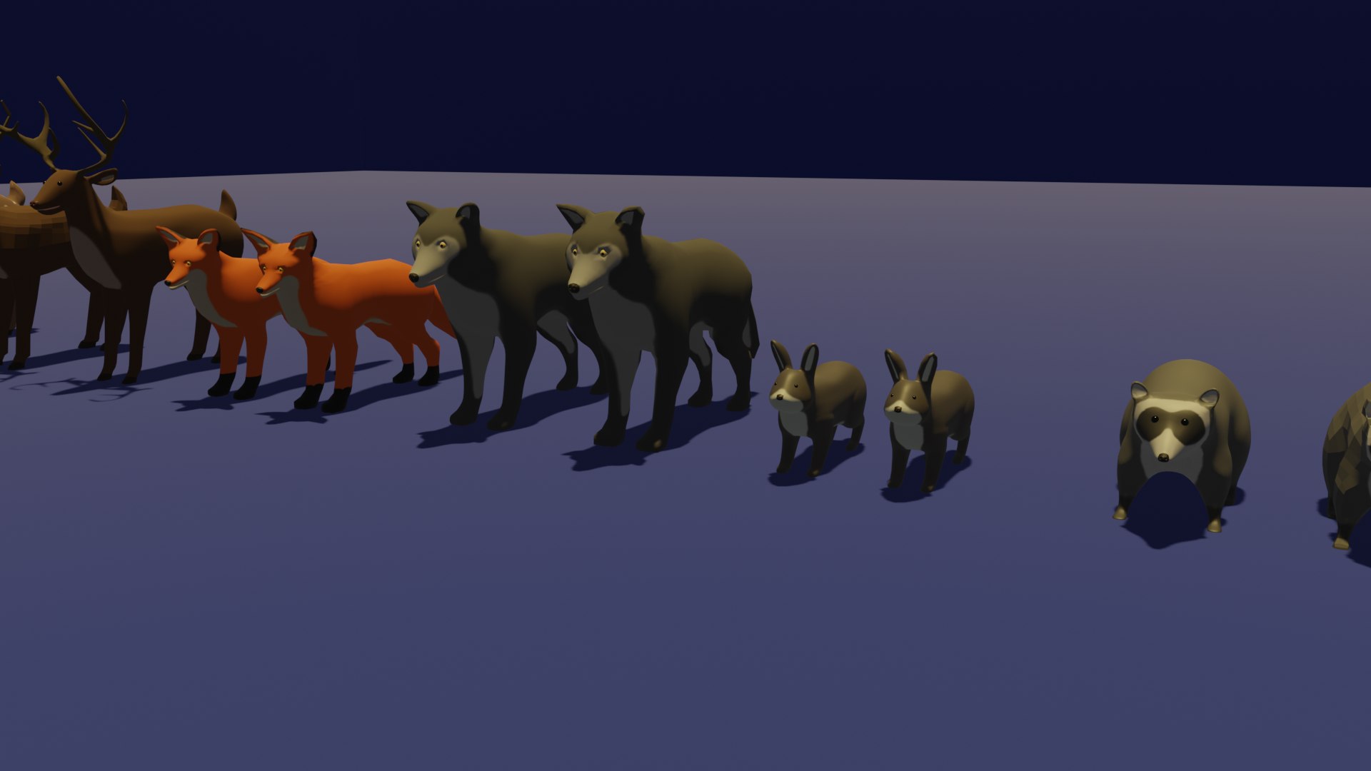 3D Forest Animal Pack - TurboSquid 2035059