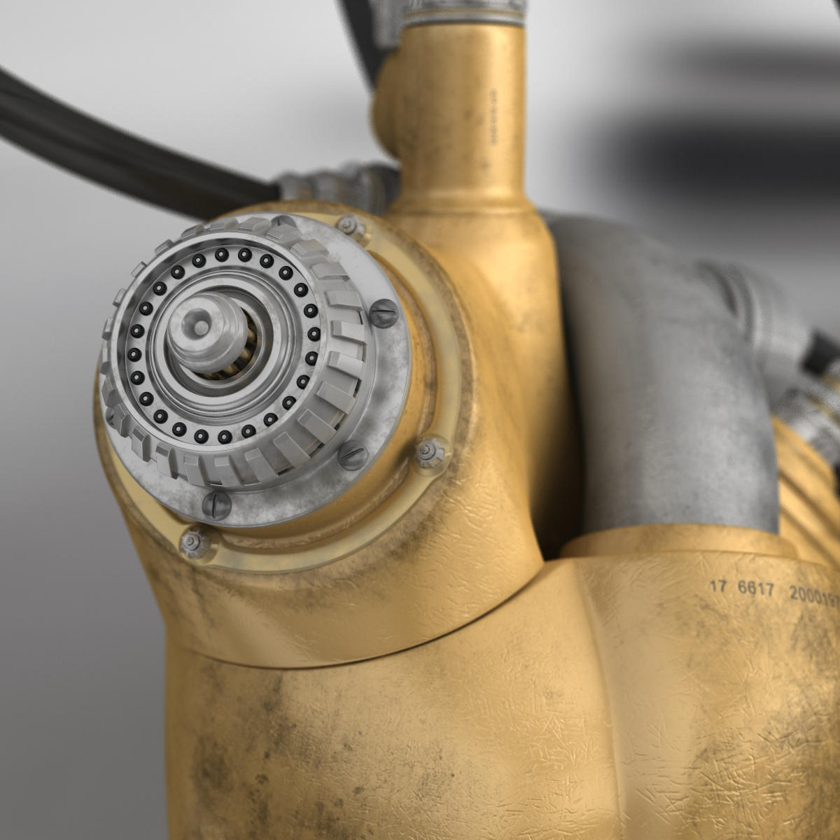 3d model mechanical heart
