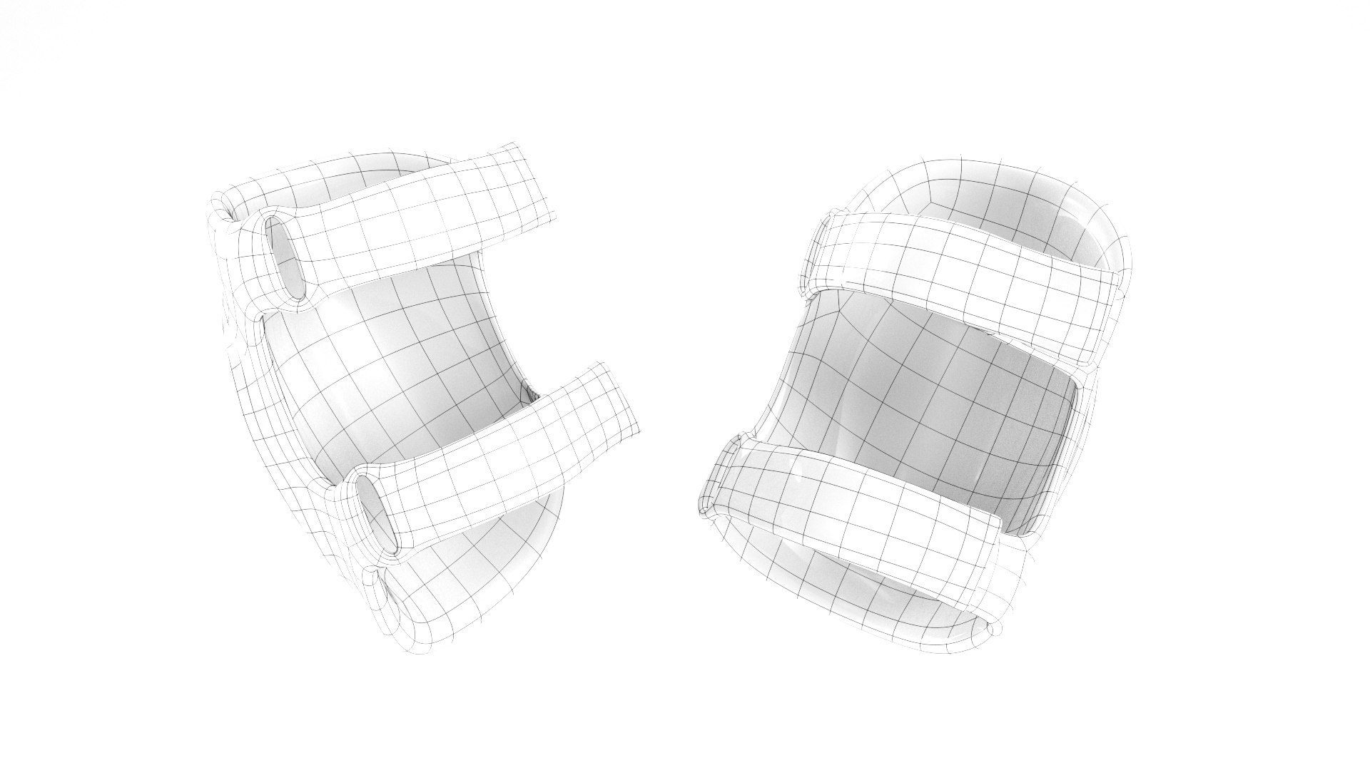 Scanned Military Elbow Pads 3D Model - TurboSquid 1470356