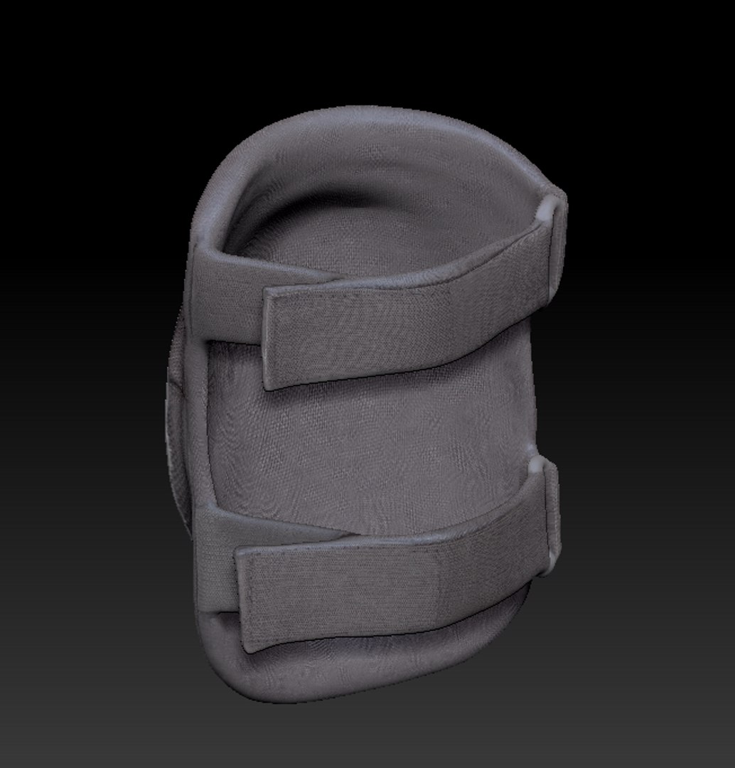 Scanned Military Elbow Pads 3D Model - TurboSquid 1470356
