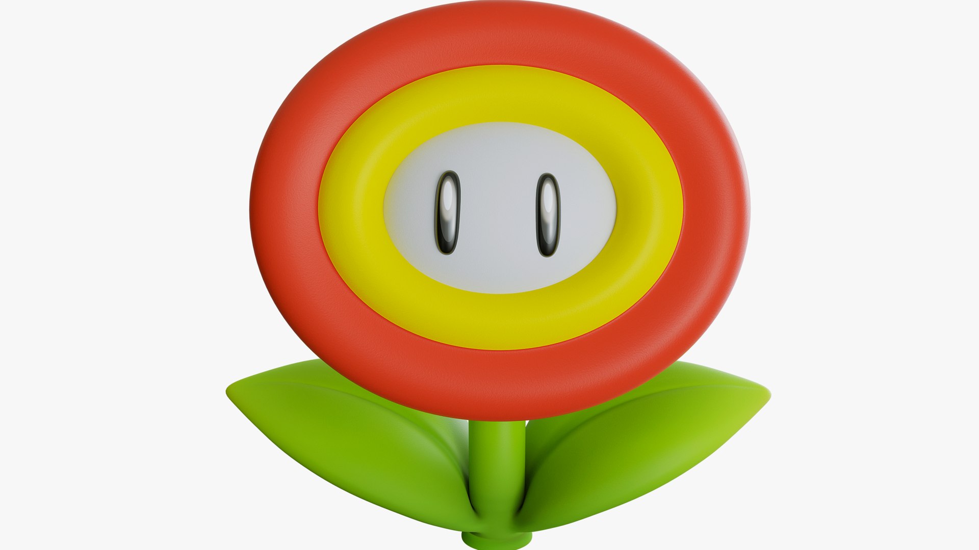 3D Flower Super Mario Assets - TurboSquid 1370333