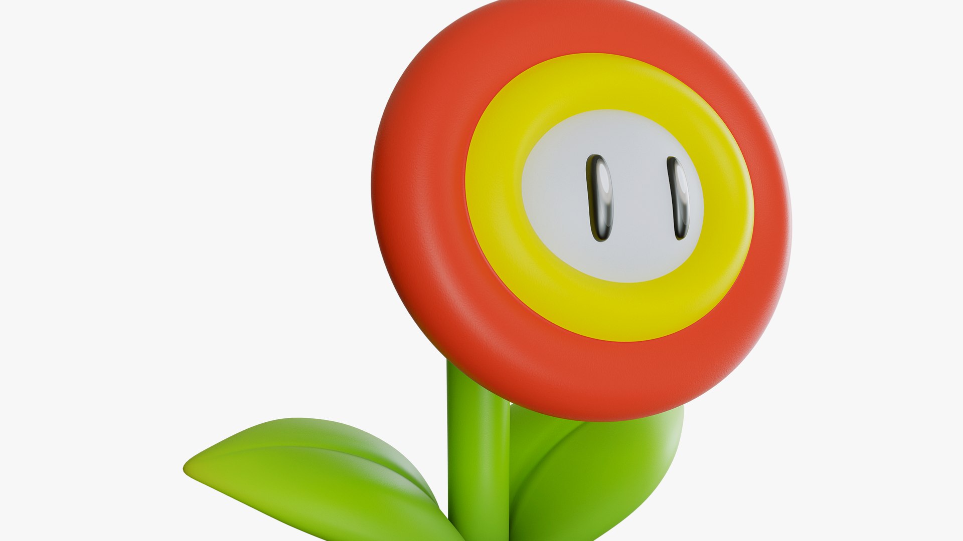3D Flower Super Mario Assets - TurboSquid 1370333