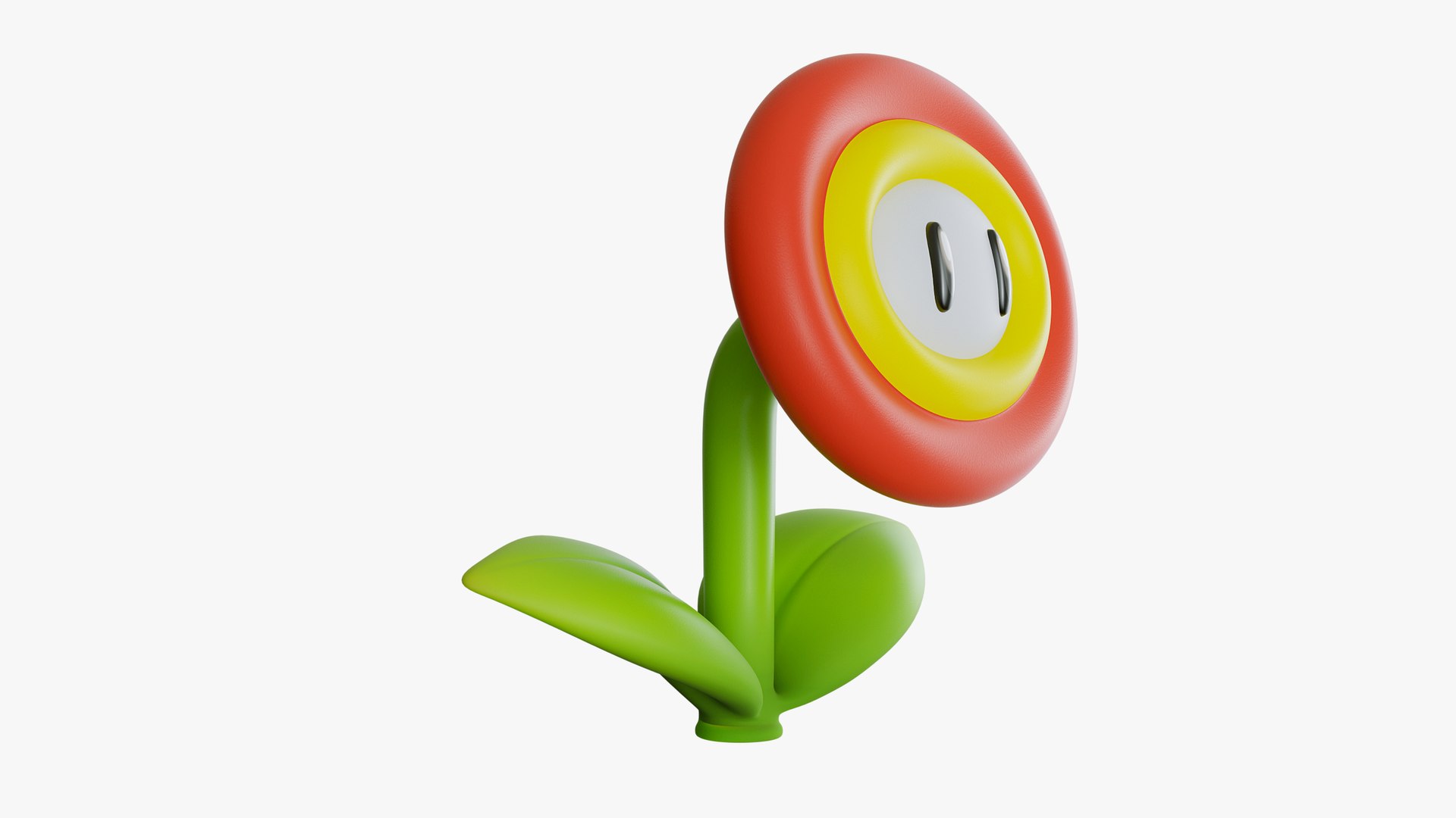 3D Flower Super Mario Assets - TurboSquid 1370333
