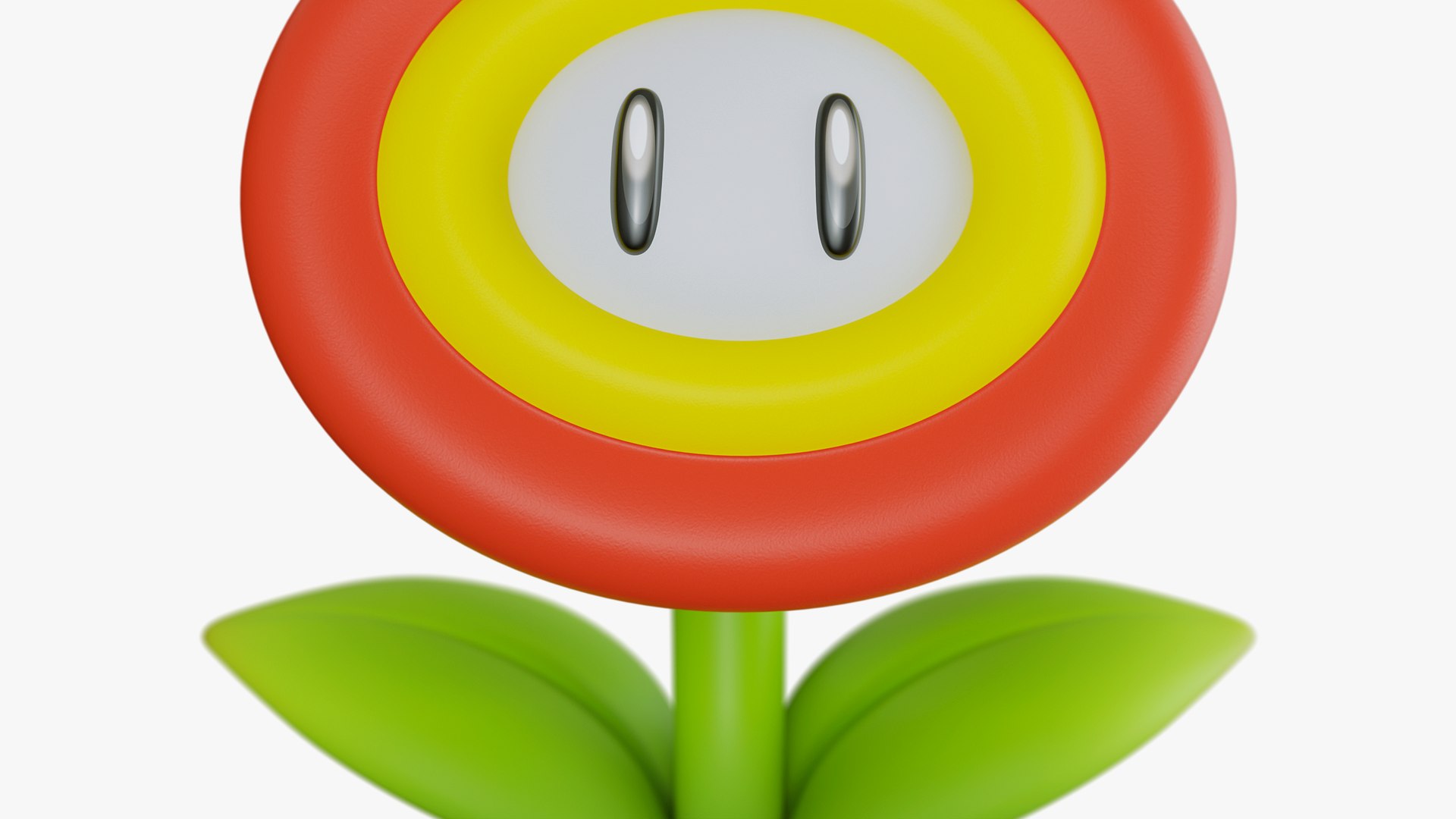 3D Flower Super Mario Assets - TurboSquid 1370333