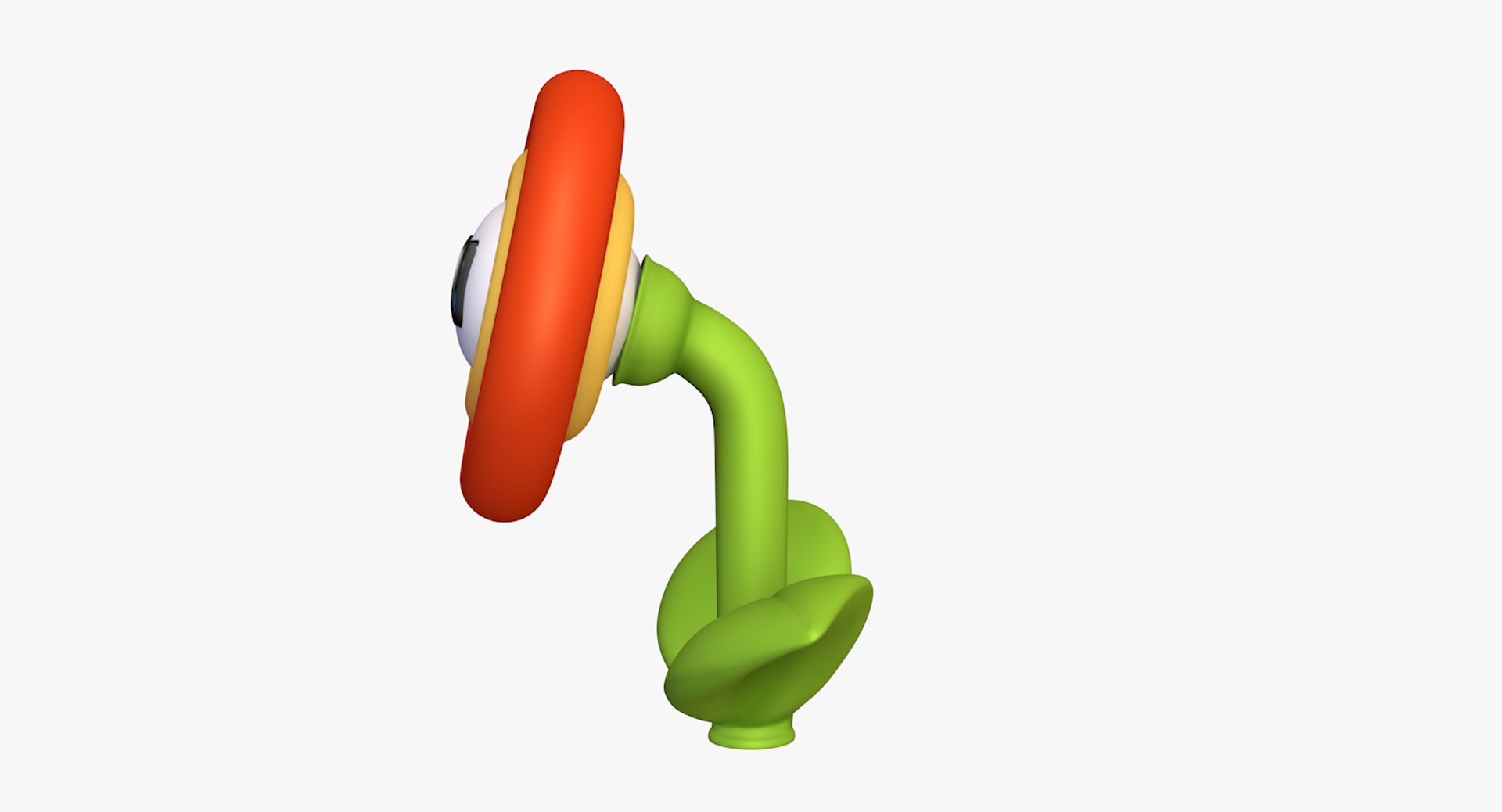 3D Flower Super Mario Assets - TurboSquid 1370333