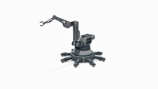 無料Crane Sci-Fi Robot low-poly 3d model3Dモデル - TurboSquid 2099166