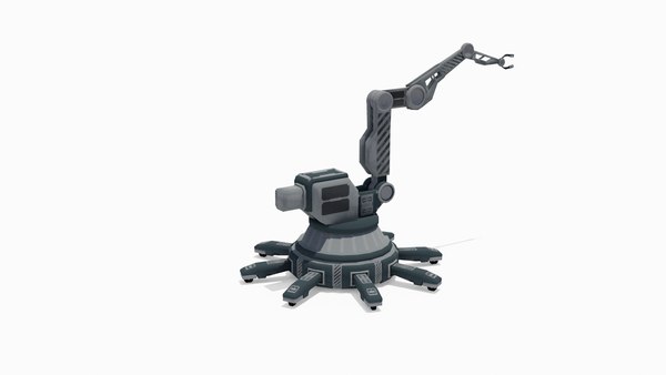 無料Crane Sci-Fi Robot low-poly 3d model3Dモデル - TurboSquid 2099166