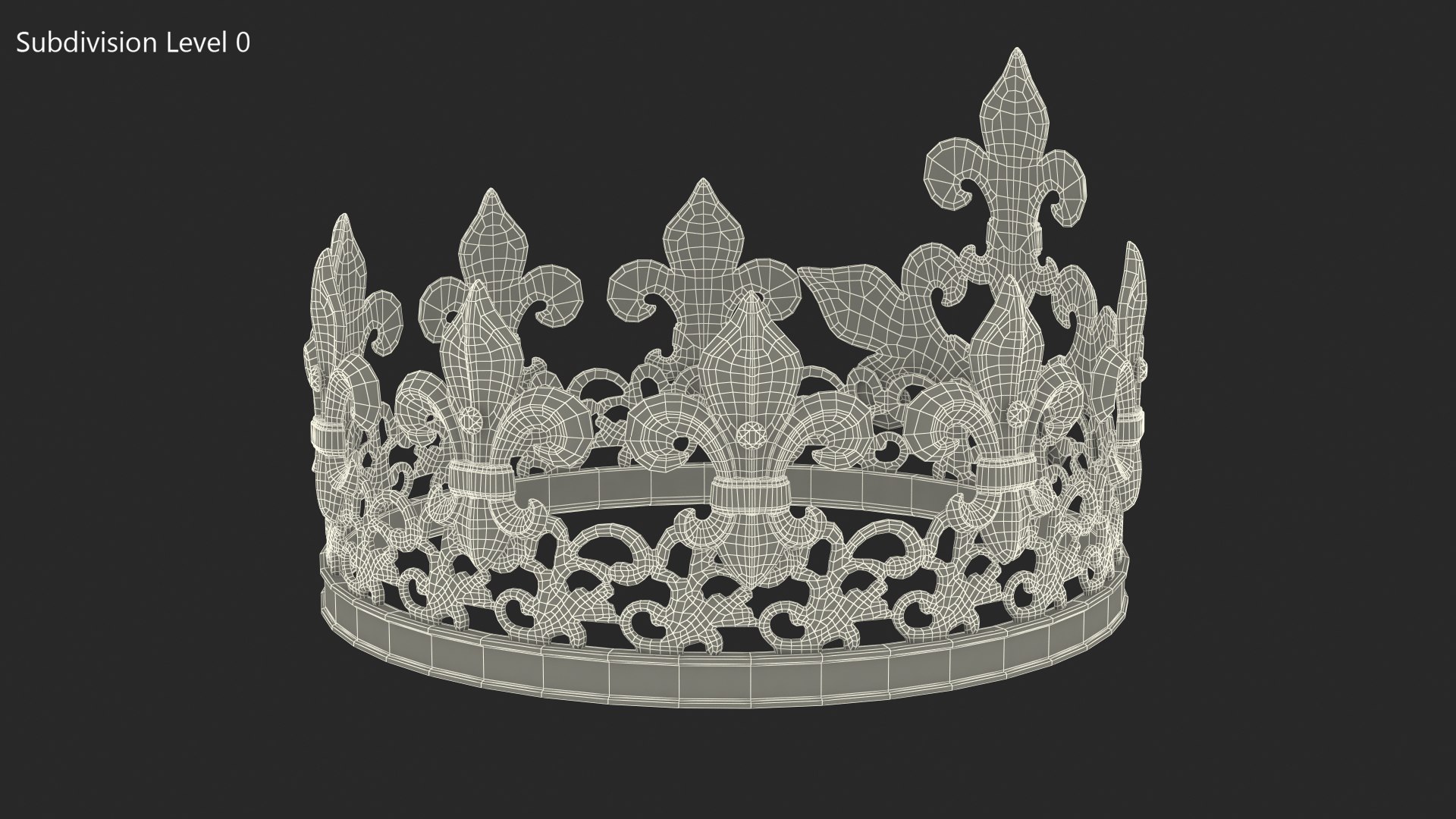 3D Golden King Crown Royal - TurboSquid 1467458