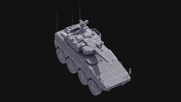 3D Boxer CRV 30mm - TurboSquid 1763330