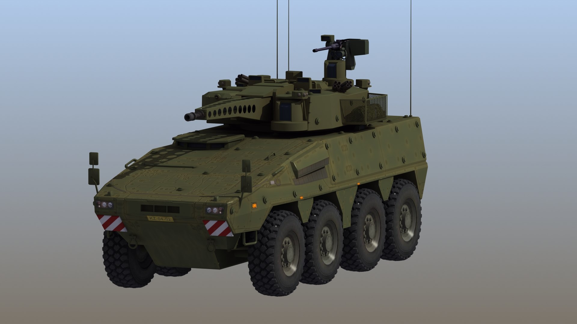 3D Boxer CRV 30mm - TurboSquid 1763330