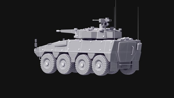 3D Boxer CRV 30mm - TurboSquid 1763330