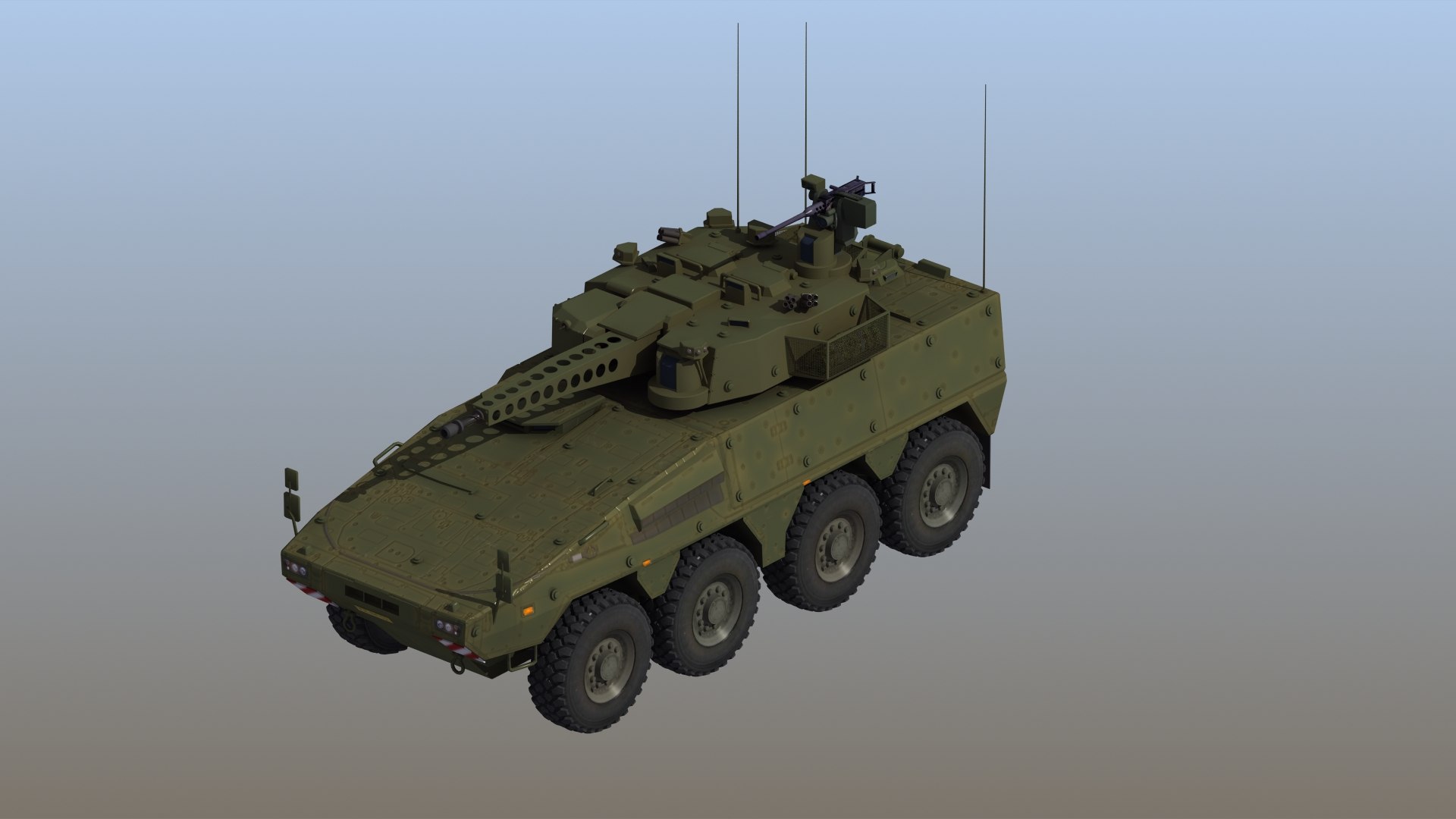 3D Boxer CRV 30mm - TurboSquid 1763330