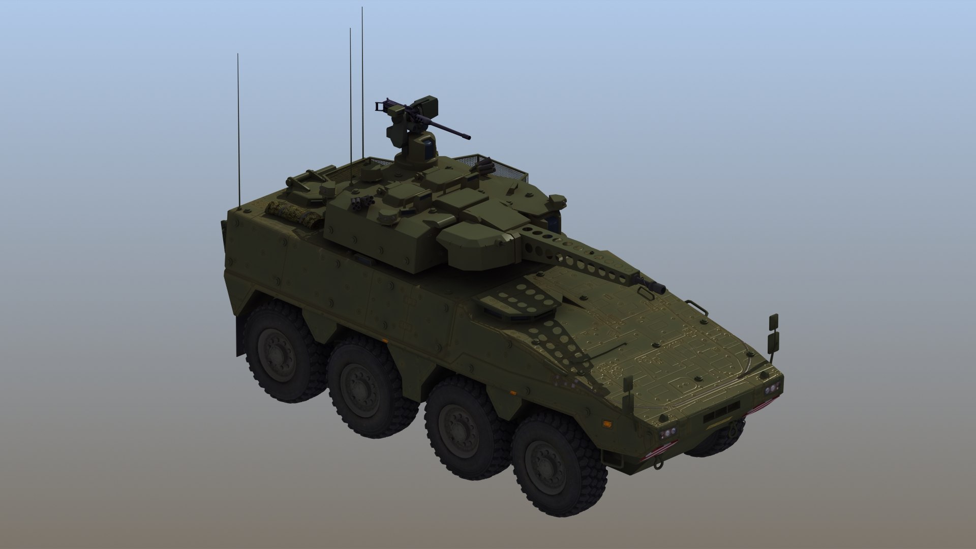 3D Boxer CRV 30mm - TurboSquid 1763330