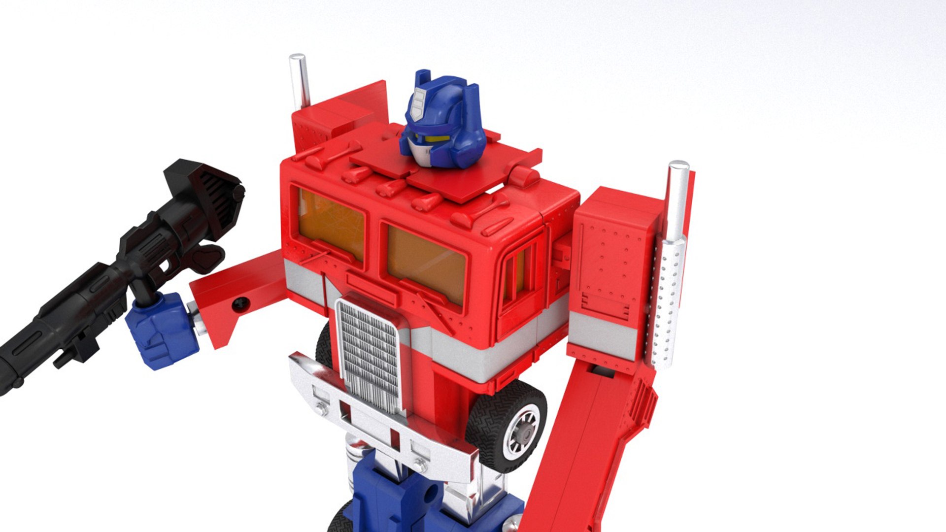 Optimus Prime Toy G1 3D Model - TurboSquid 2089305