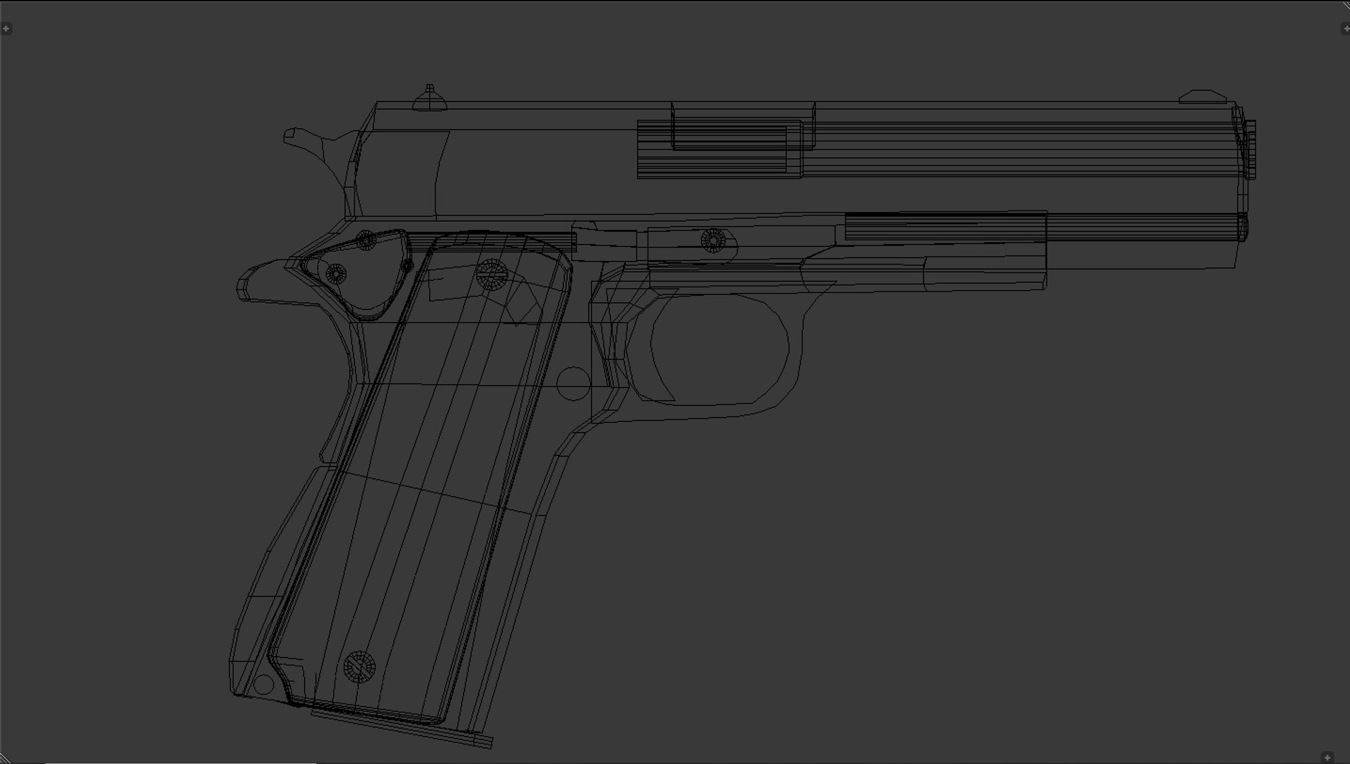 M1911 Low Poly 3D Model - TurboSquid 2422981